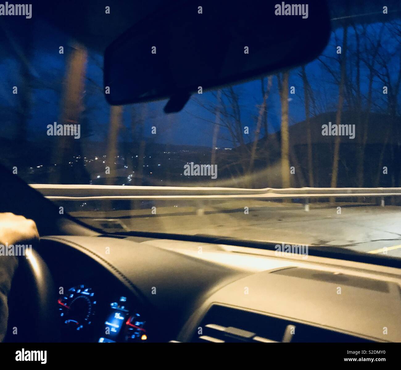 Car dashboard night hi-res stock photography and images - Alamy