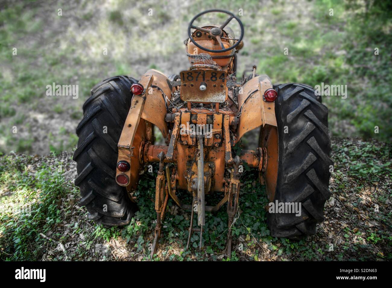 Tractor rear hi-res stock photography and images - Alamy