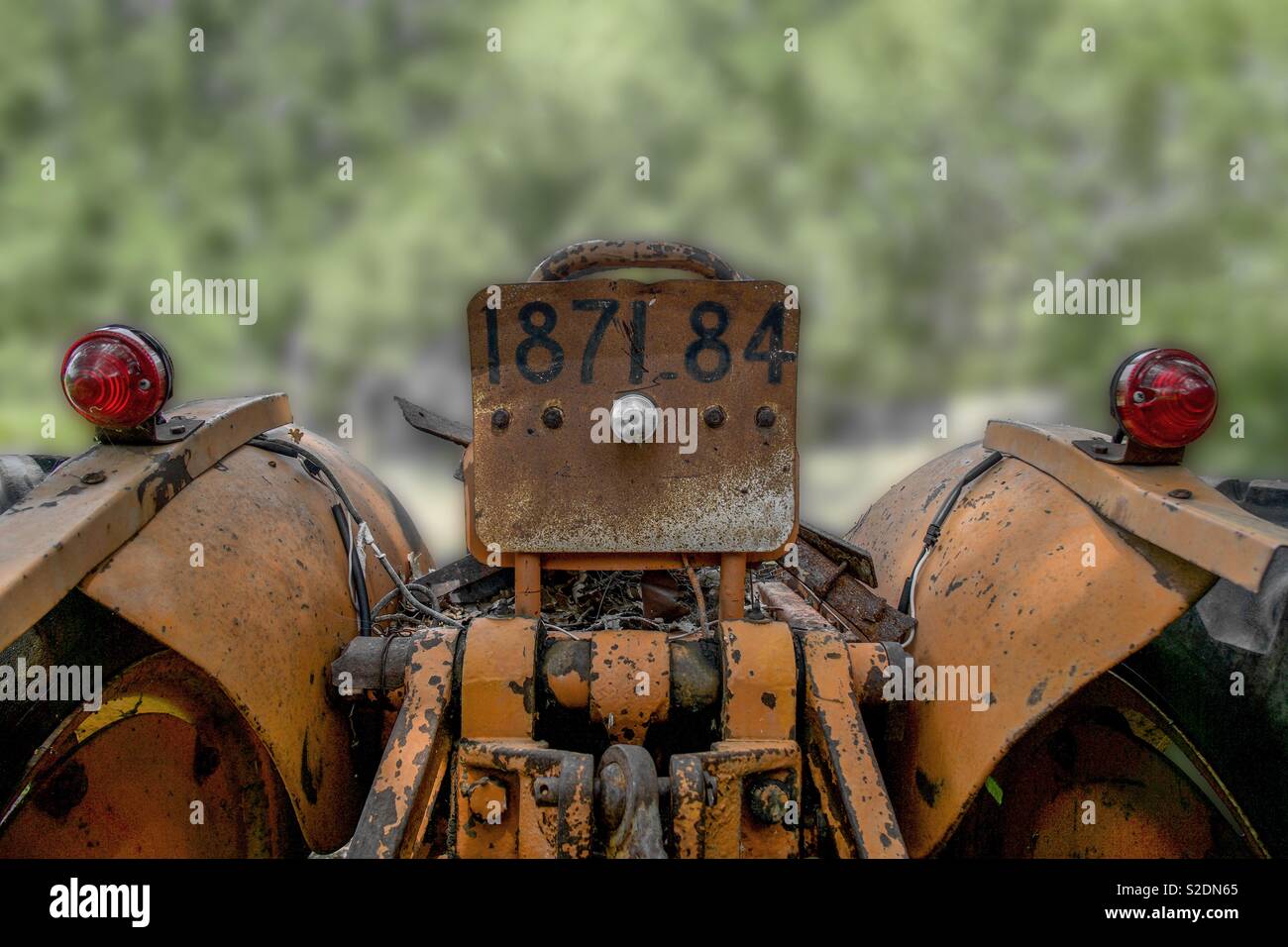 Rear of a tractor hi-res stock photography and images - Alamy