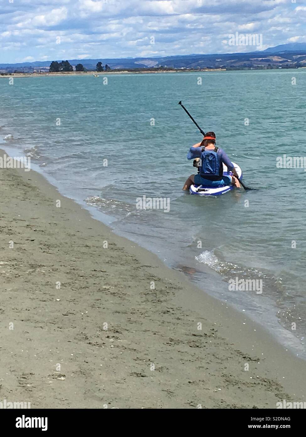 Fishing in New Zealand Stock Photo - Alamy