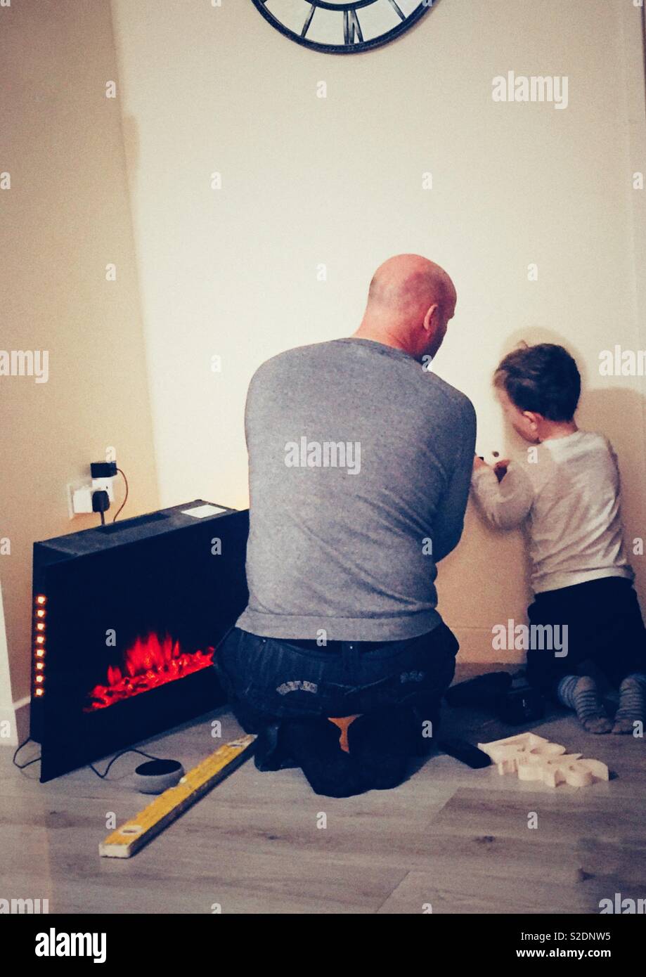 Men at work Stock Photo - Alamy