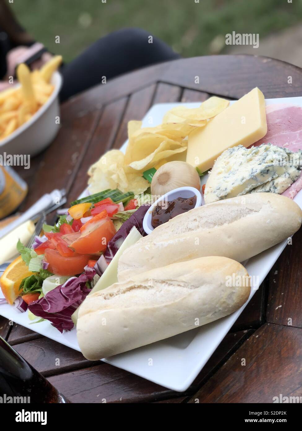 Ploughmans salad hi-res stock photography and images - Alamy
