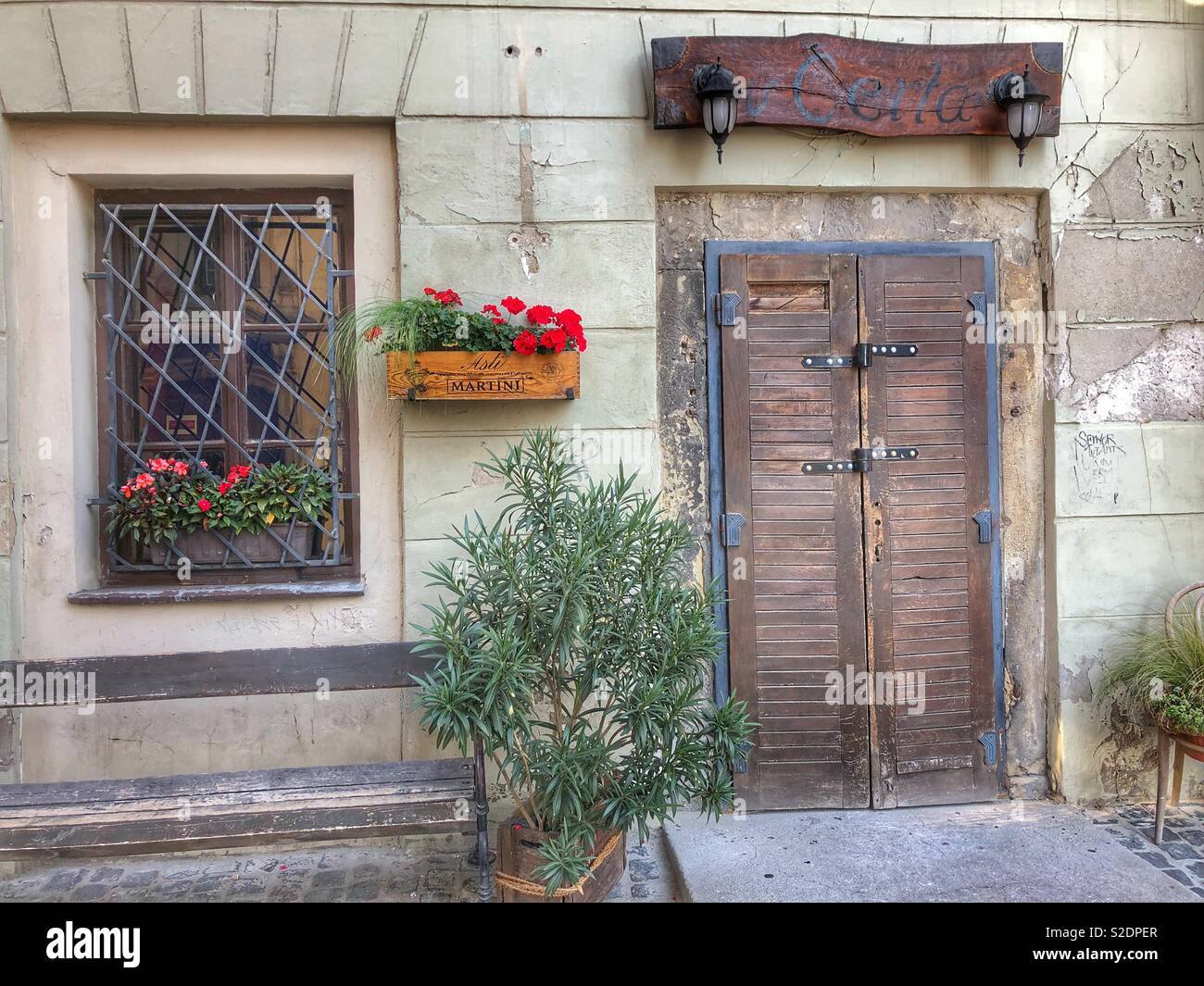 A quaint building exterior Stock Photo - Alamy