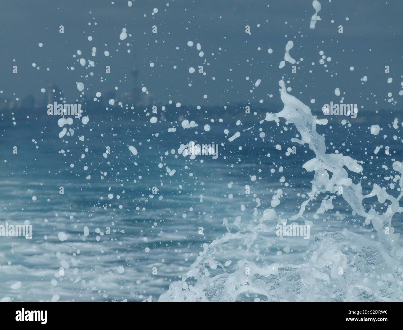Splashing seawater splash hi-res stock photography and images - Alamy
