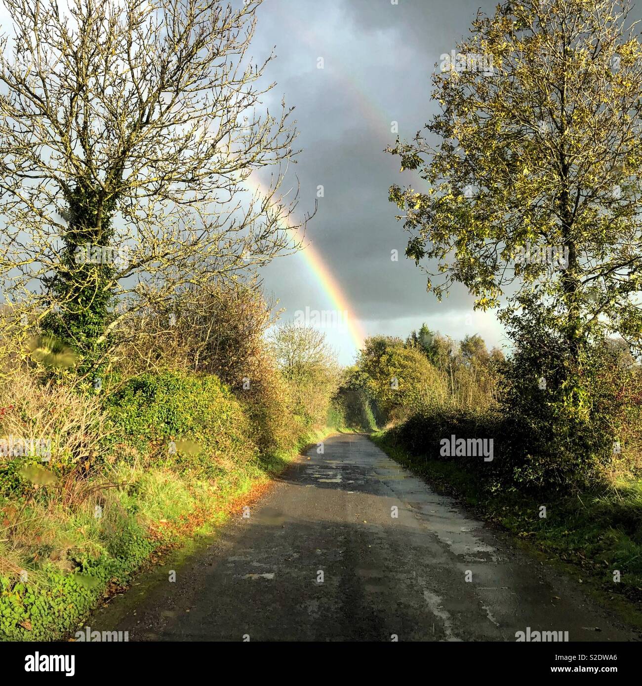 Rainbow countryside hi-res stock photography and images - Alamy
