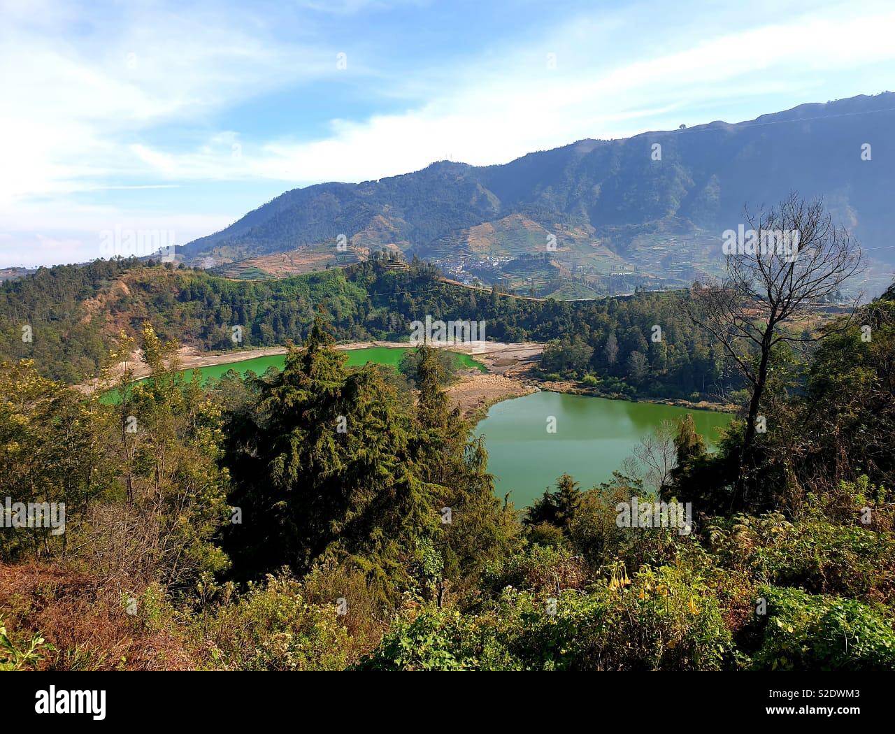 Telaga warna hi-res stock photography and images - Alamy