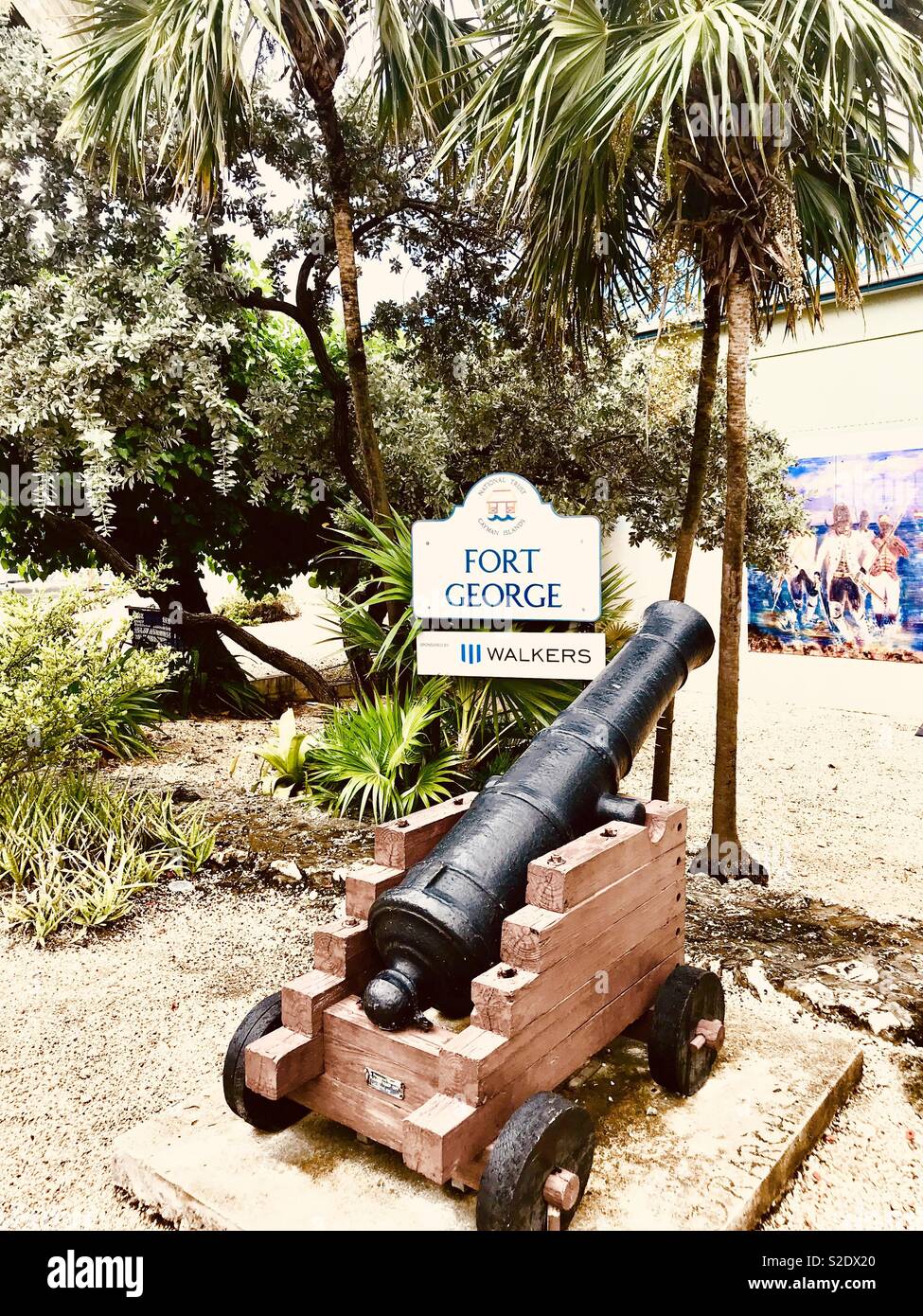 Fort George a colonial era fortification Stock Photo - Alamy