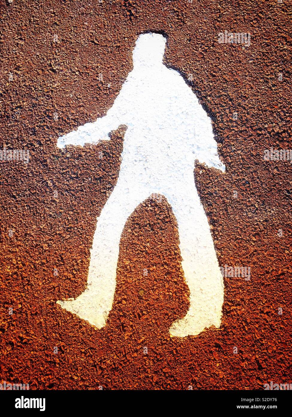 Pedestrian walking symbols symbol hi-res stock photography and images ...