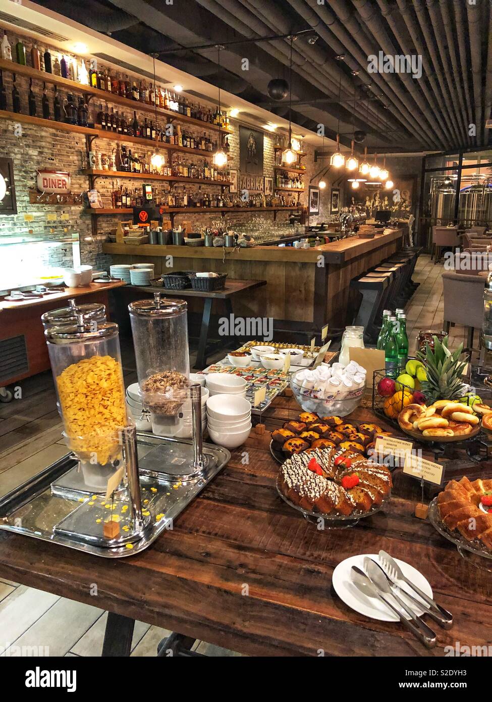 Hotel breakfast buffet hi-res stock photography and images - Alamy