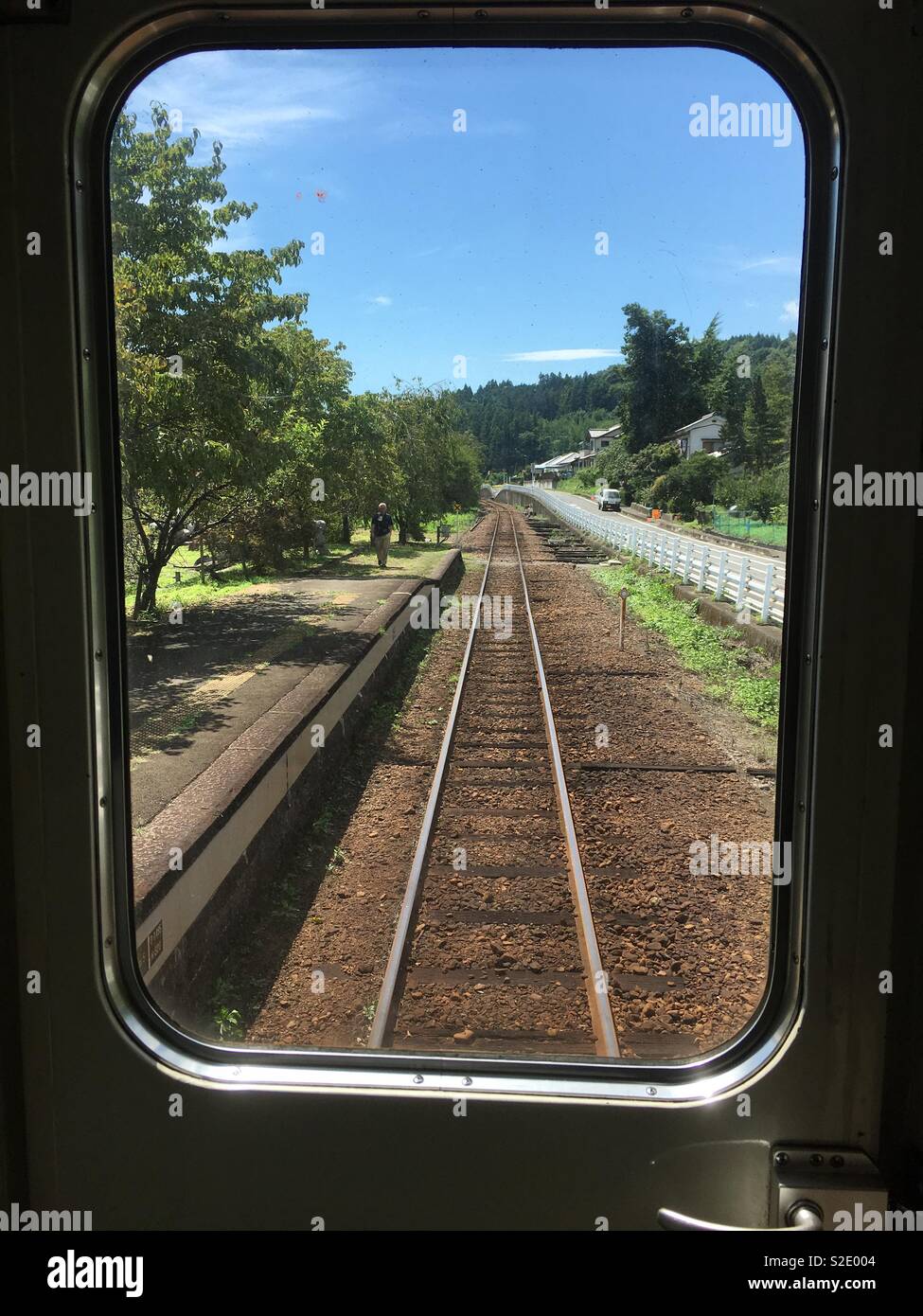 Train view hi-res stock photography and images - Alamy