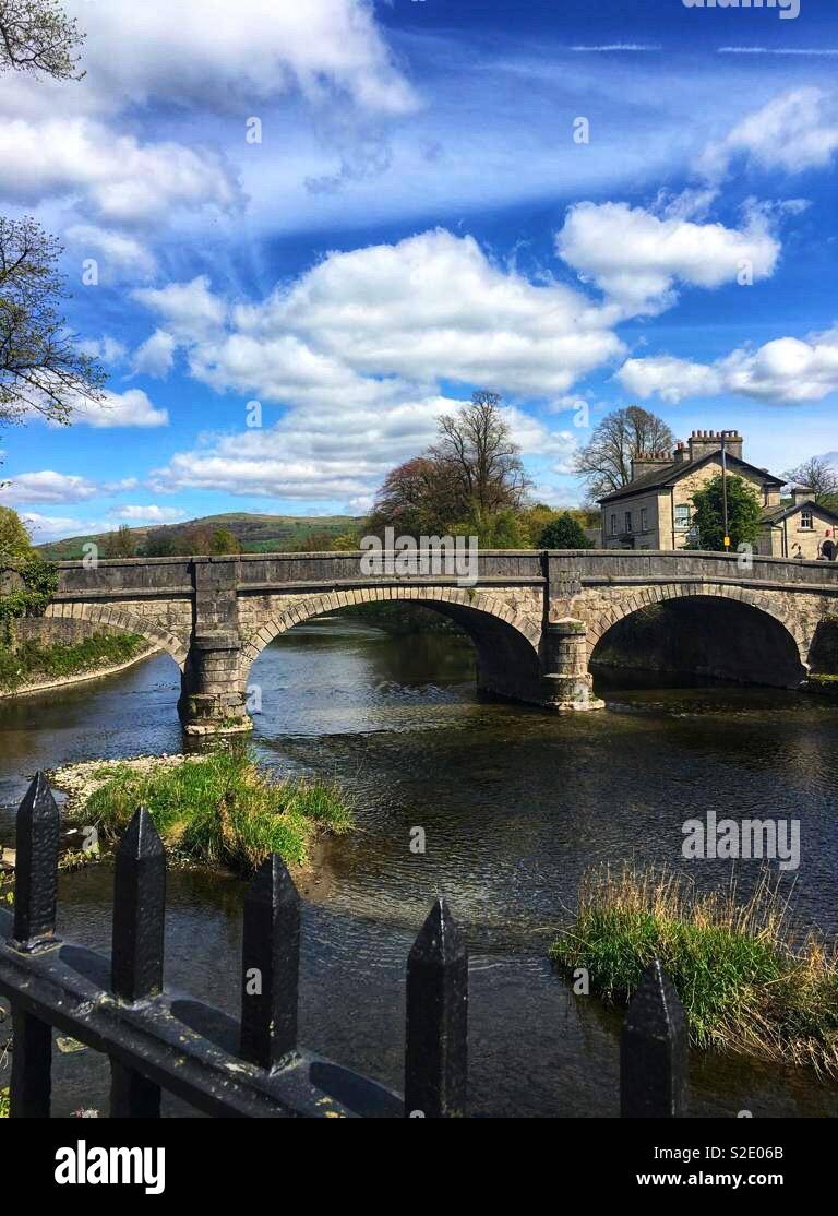 Bridge over water Stock Photo - Alamy