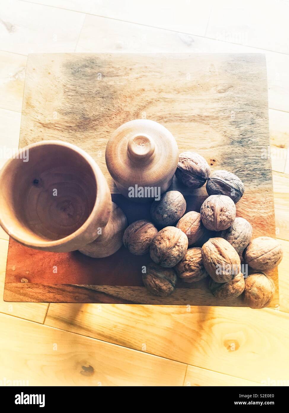 Wood grain from a height Stock Photo - Alamy