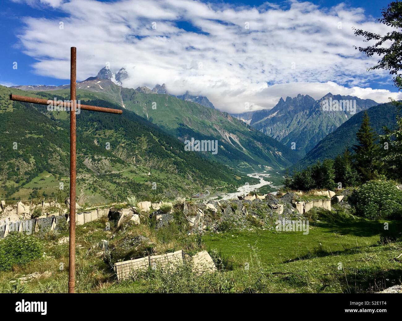 Mestia georgia hi-res stock photography and images - Alamy