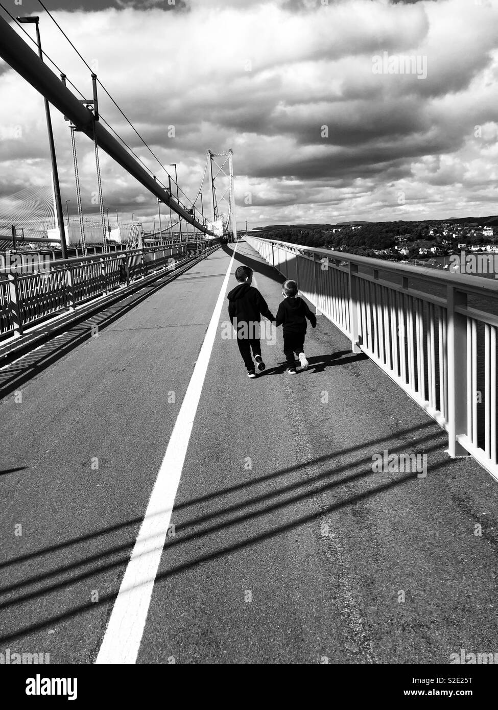 Boys On Bridge High Resolution Stock Photography and Images - Alamy