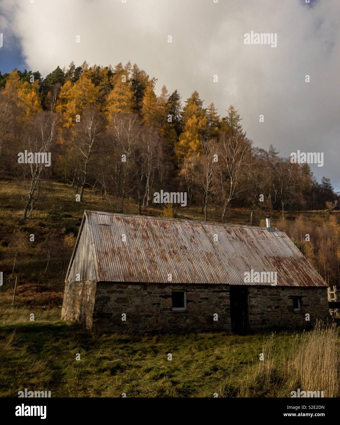 The old hut Stock Photo - Alamy
