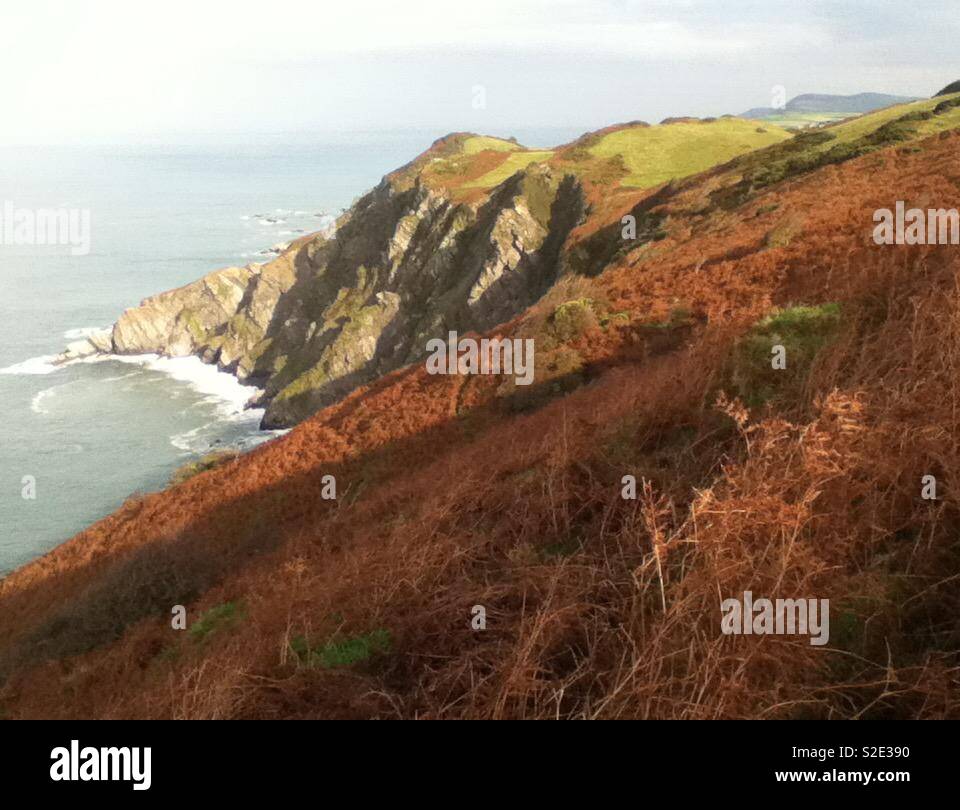 North Devon coast Stock Photo - Alamy