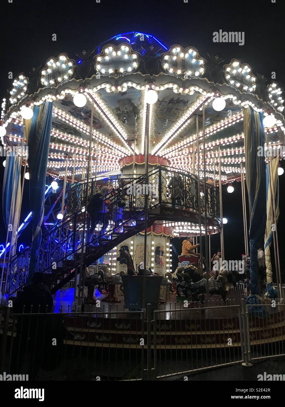 Traditional Funfair Carousel High Resolution Stock Photography and ...