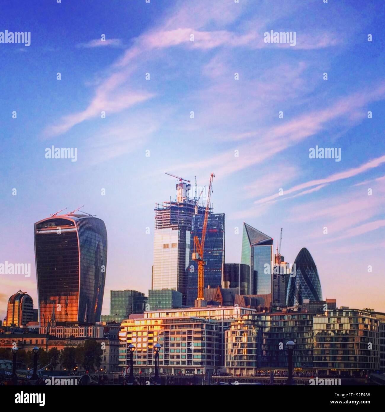 High Rise Buildings, London Stock Photo - Alamy