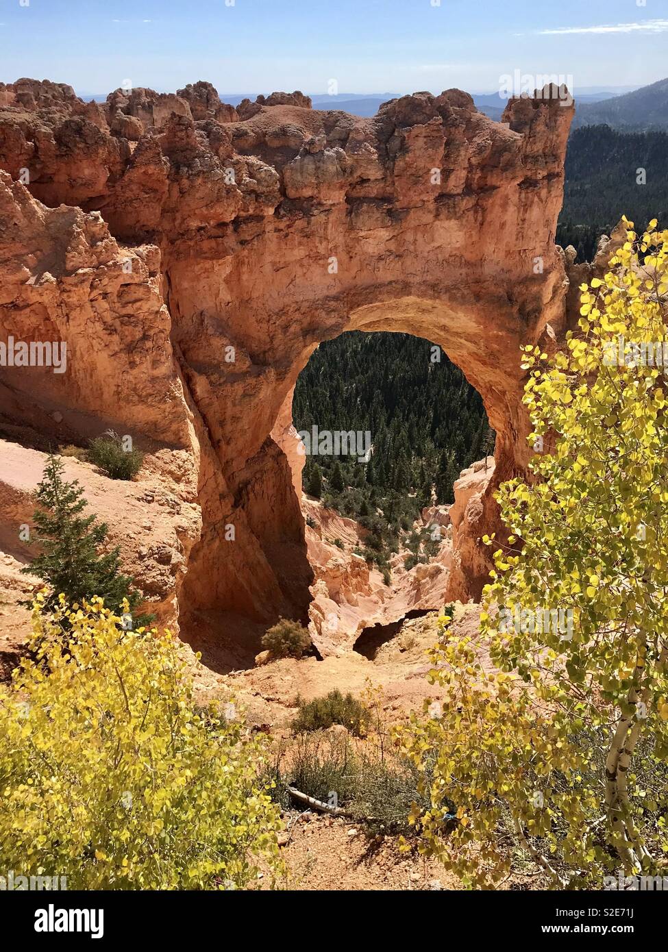 Bryce Canyon Arch Stock Photo - Alamy