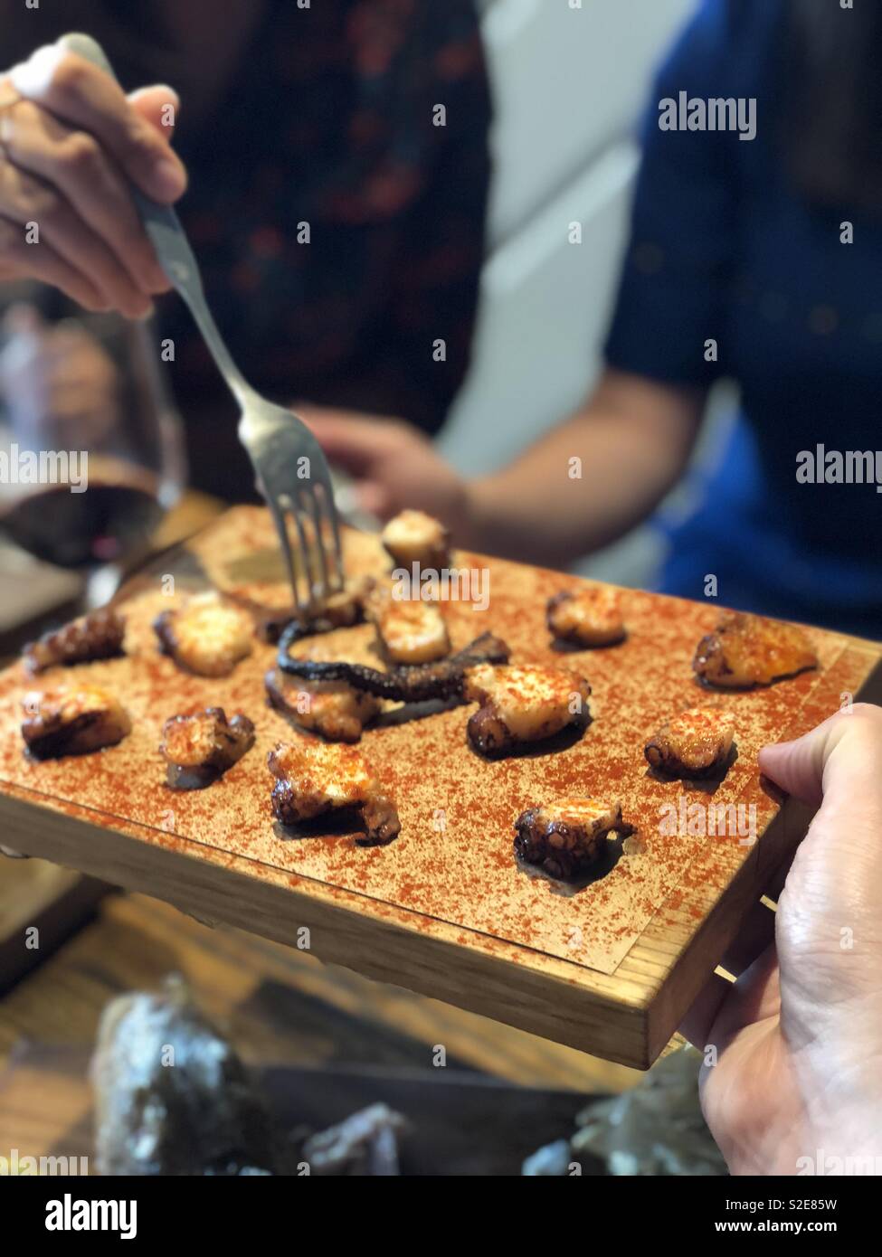 Octopus tapas hi-res stock photography and images - Alamy