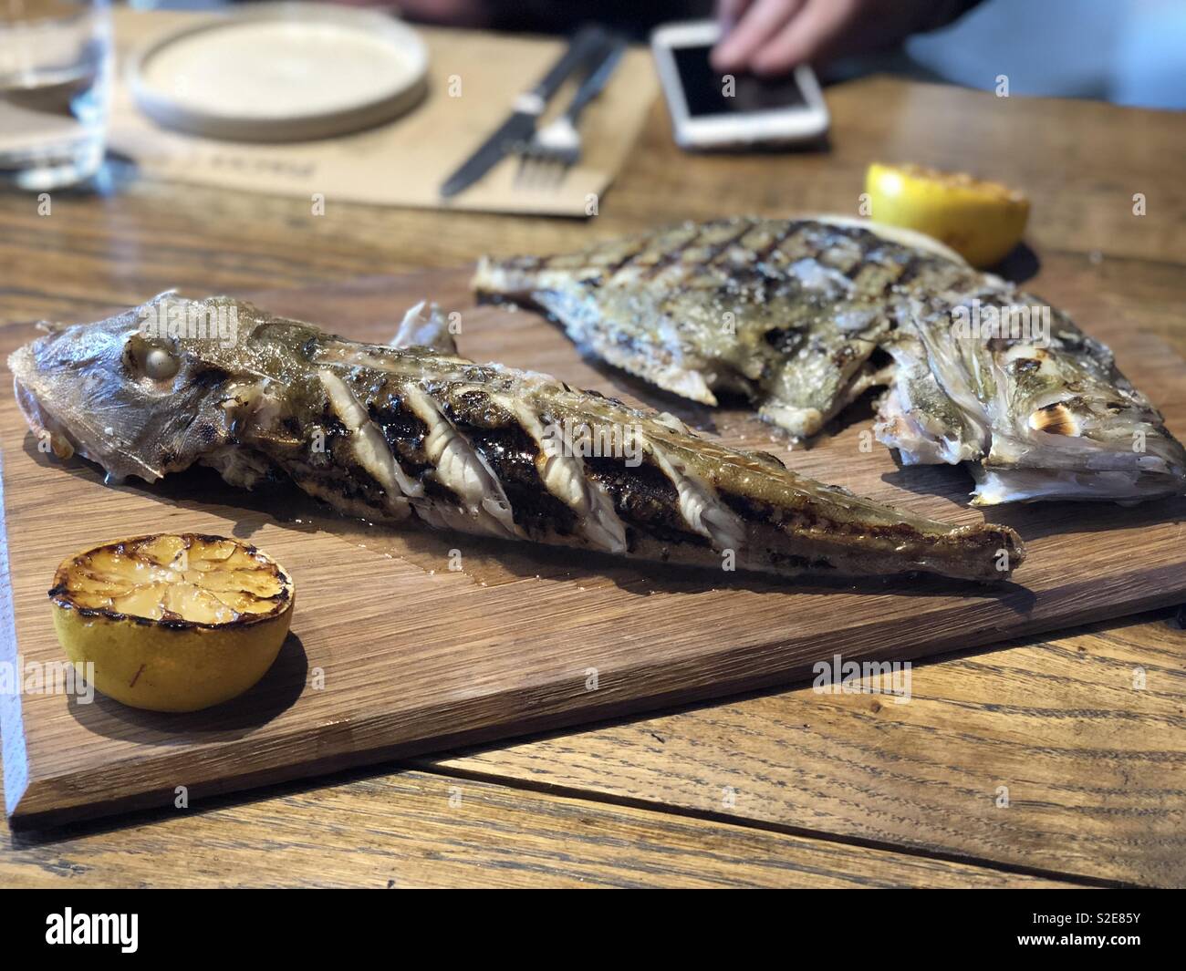 John Dory & Monkfish - Spanish Tapas Stock Photo - Alamy