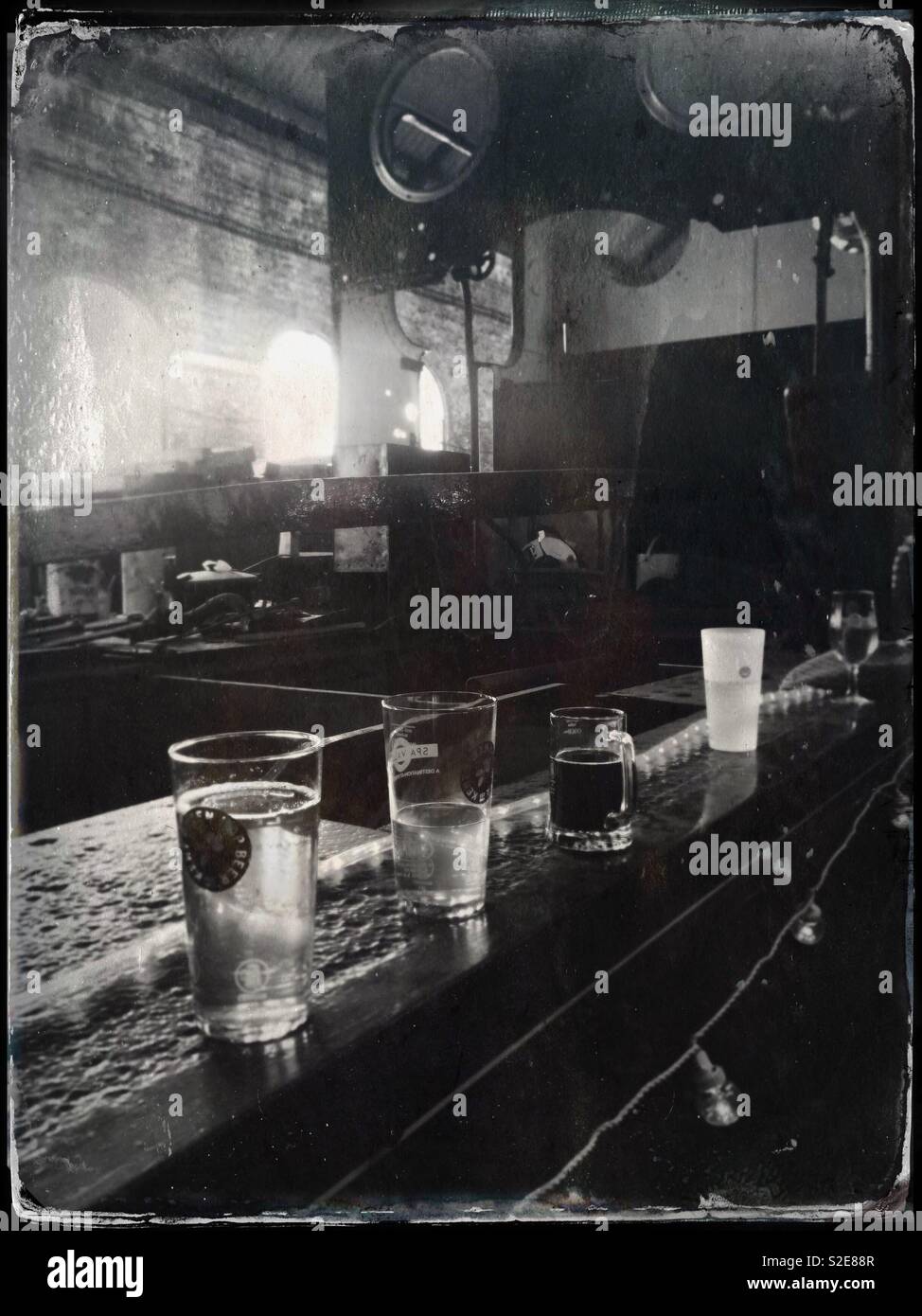 Train and beer Stock Photo - Alamy