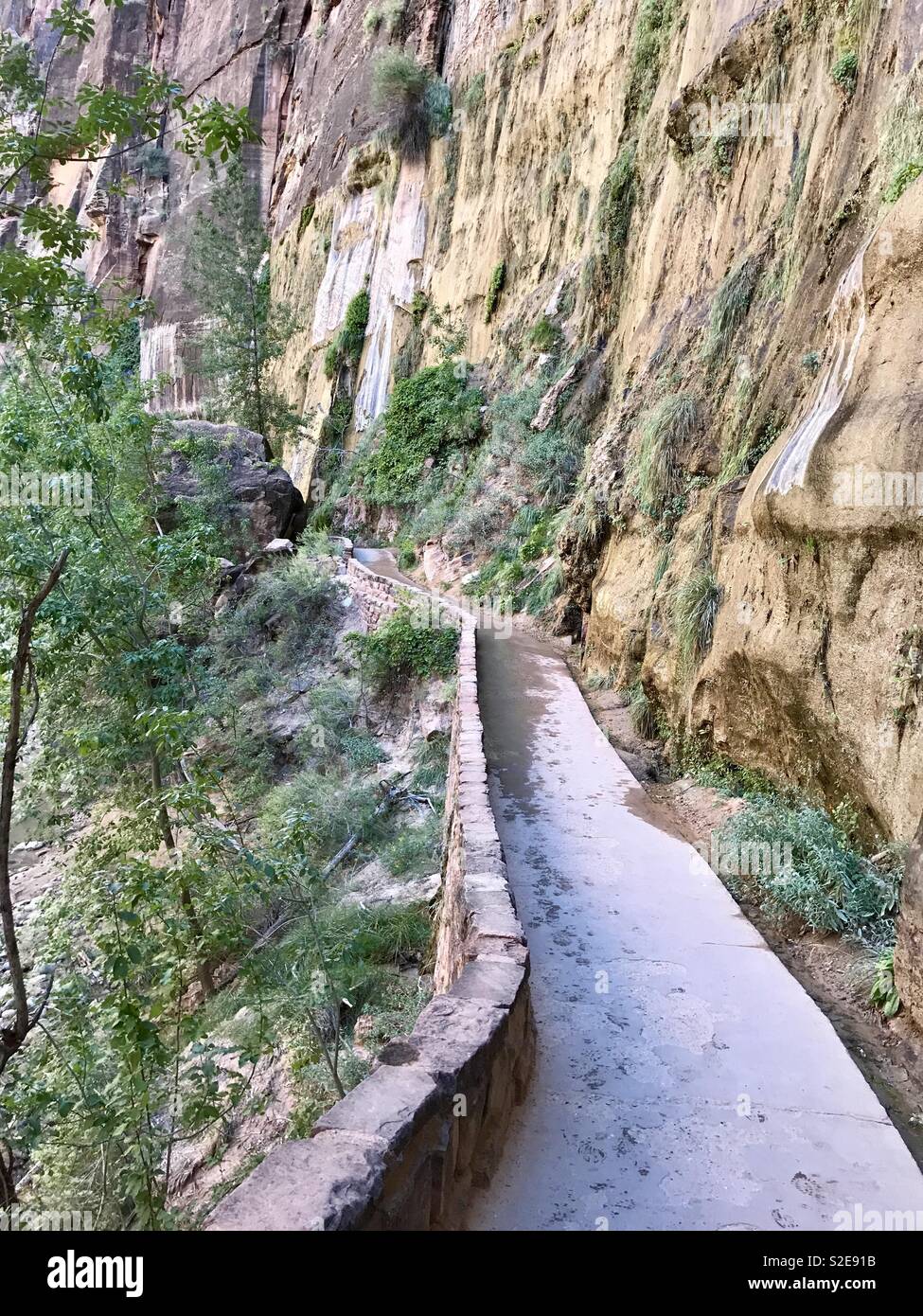 The Narrows. Zion Stock Photo - Alamy