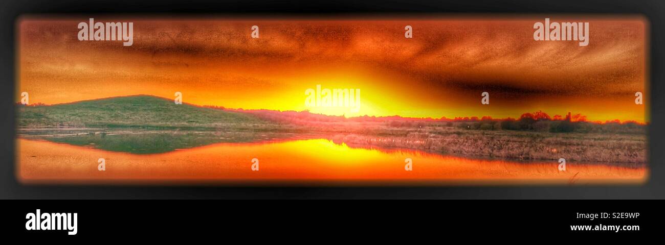 Midwestern Sunset High Resolution Stock Photography and Images - Alamy