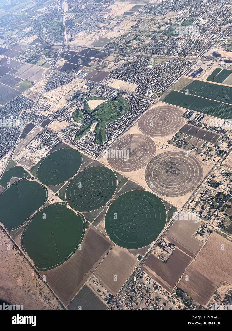 Areal view crops hi-res stock photography and images - Alamy