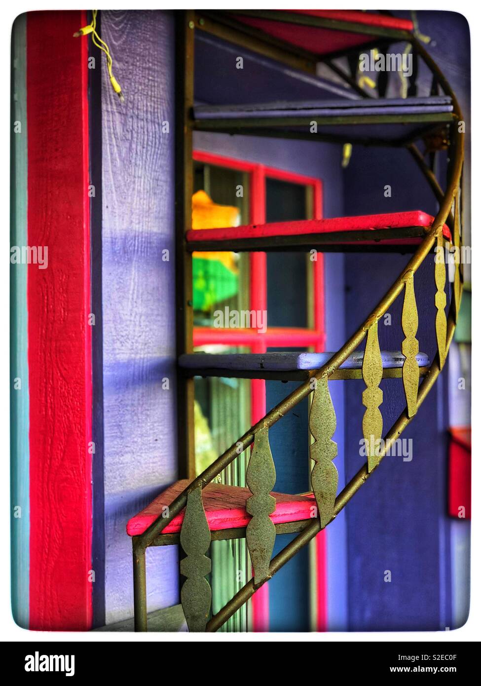 Whimsical stair rail hi-res stock photography and images - Alamy