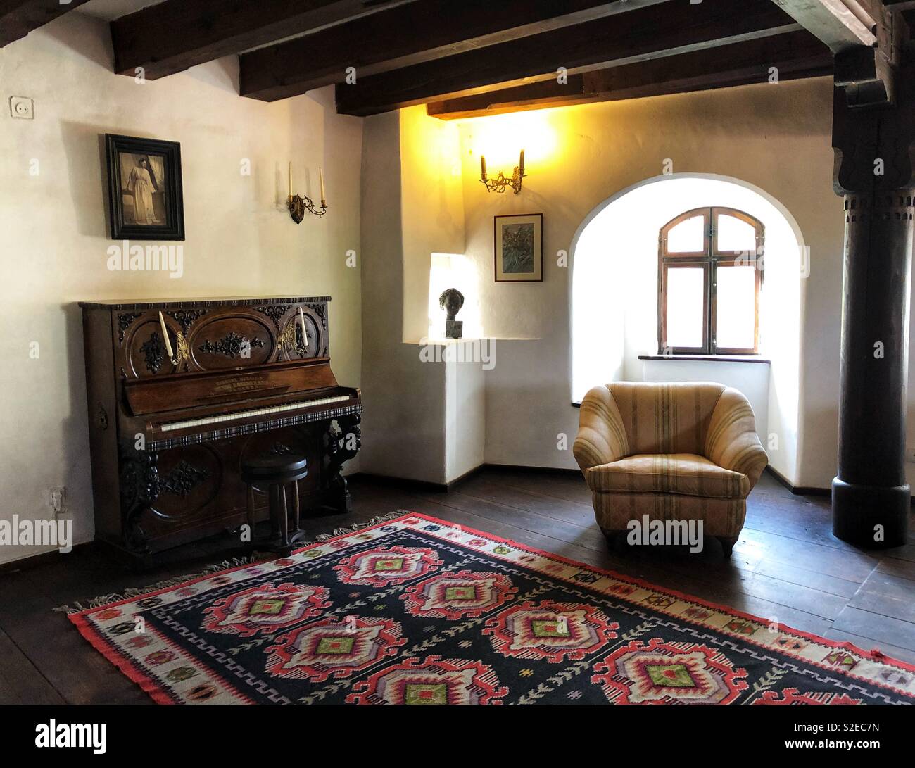Transylvania Bran Castle Interior High Resolution Stock Photography and ...
