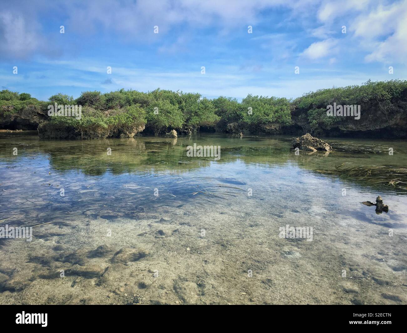 Bay of the Pacific Ocean in Guam Stock Photo - Alamy