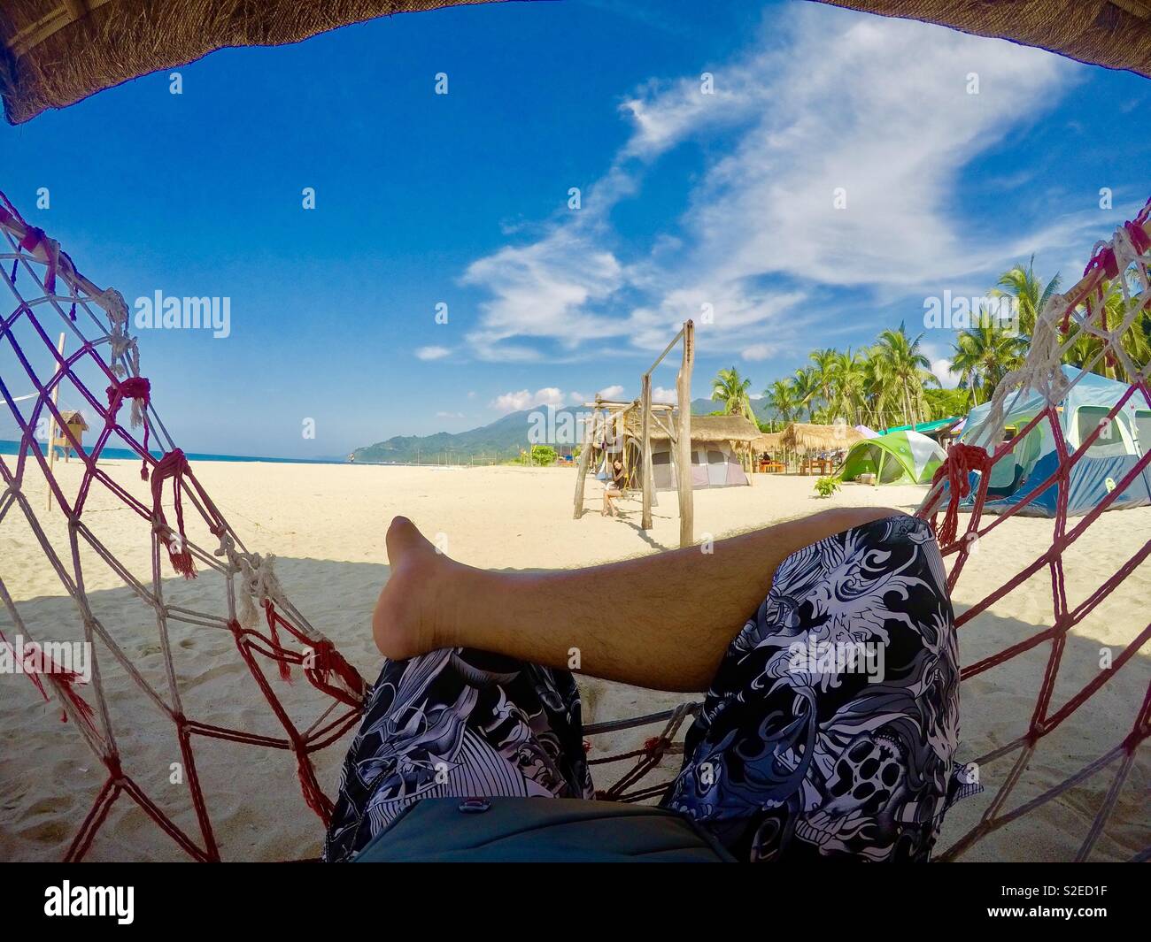 Dinadiawan beach, Philippines Stock Photo - Alamy
