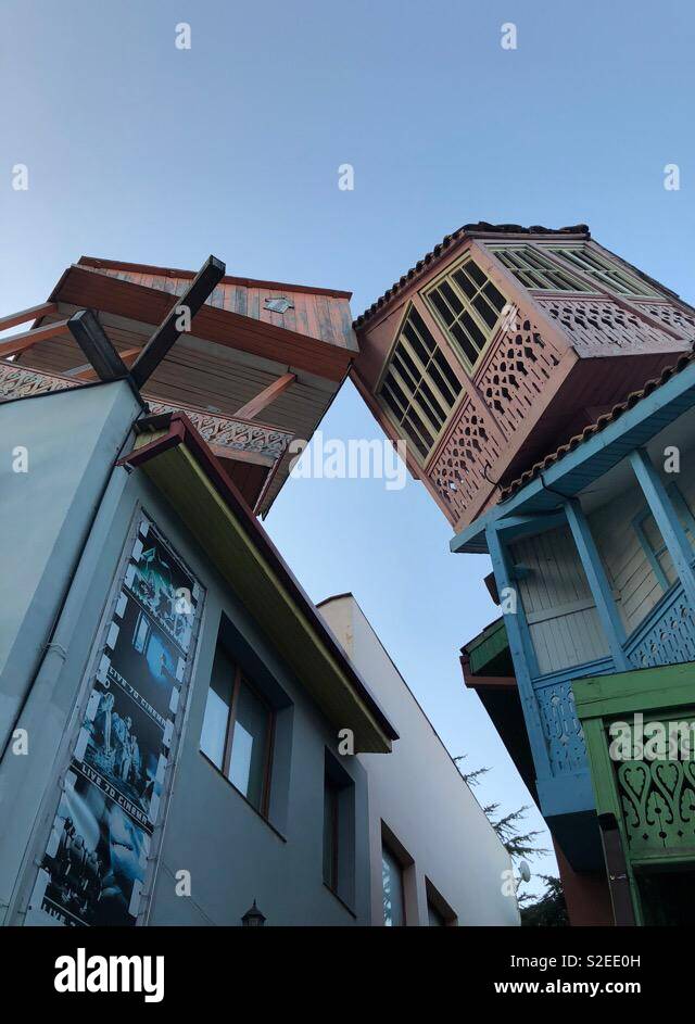 Slanted house hi-res stock photography and images - Alamy