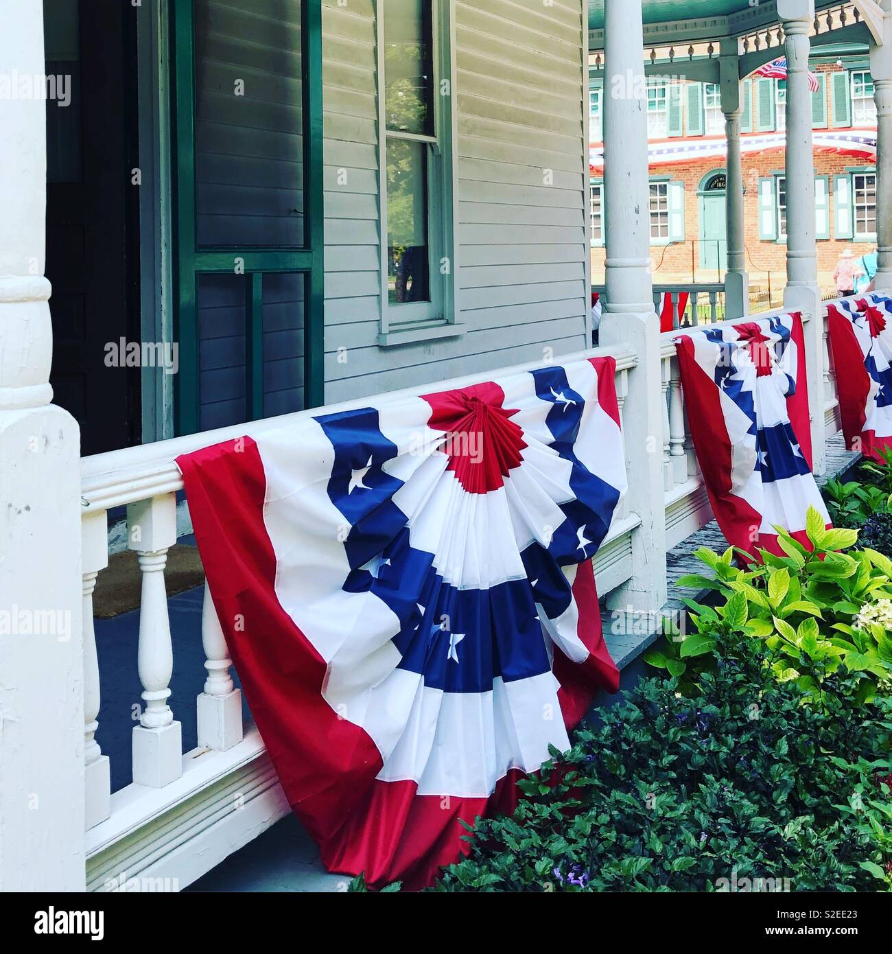 Old America Flags Stock Photo - Alamy