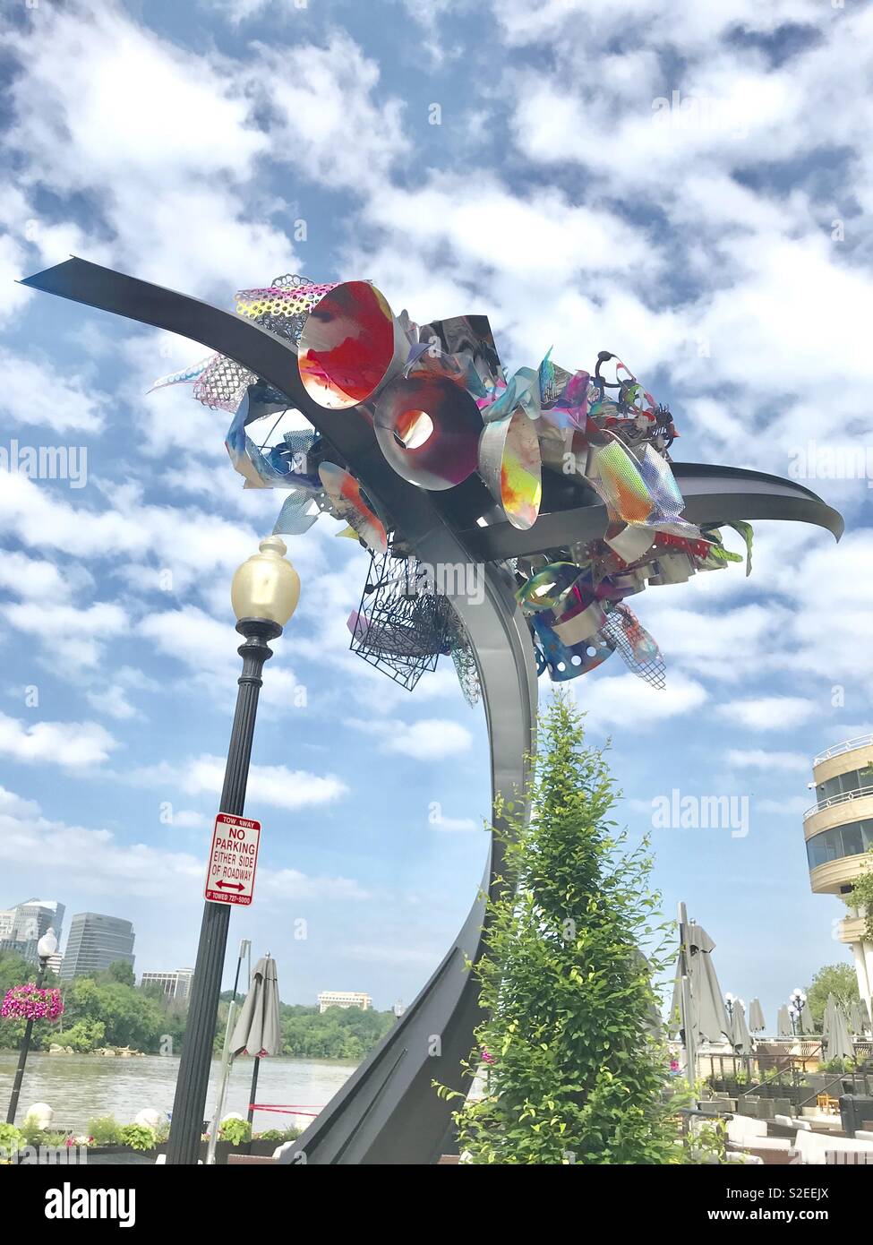 Statue in Georgetown park Stock Photo - Alamy