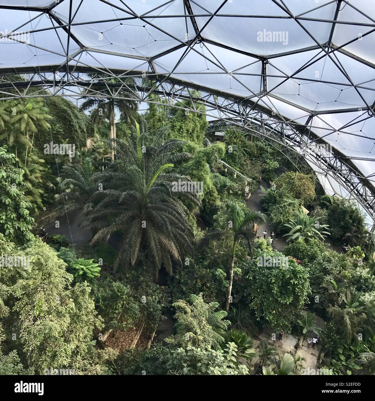 Eden Project Cornwall Aerial High Resolution Stock Photography and ...