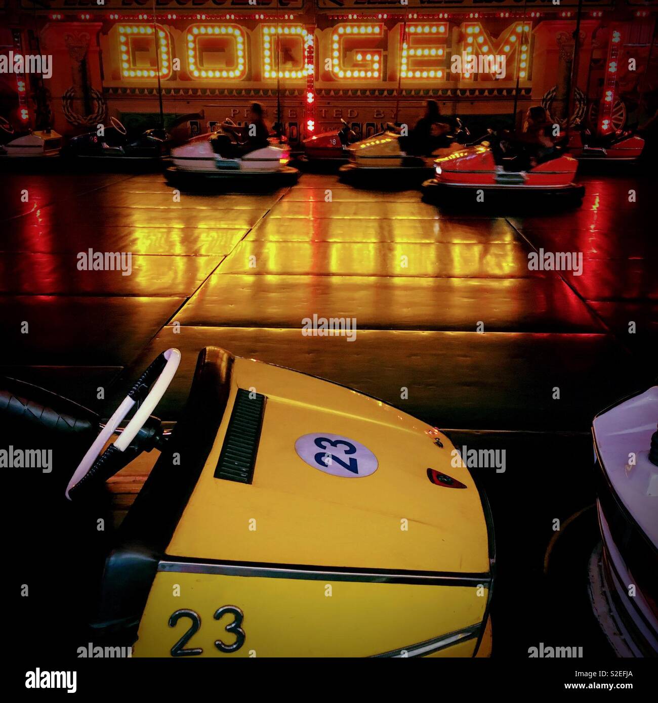 Dodgem car hi-res stock photography and images - Alamy