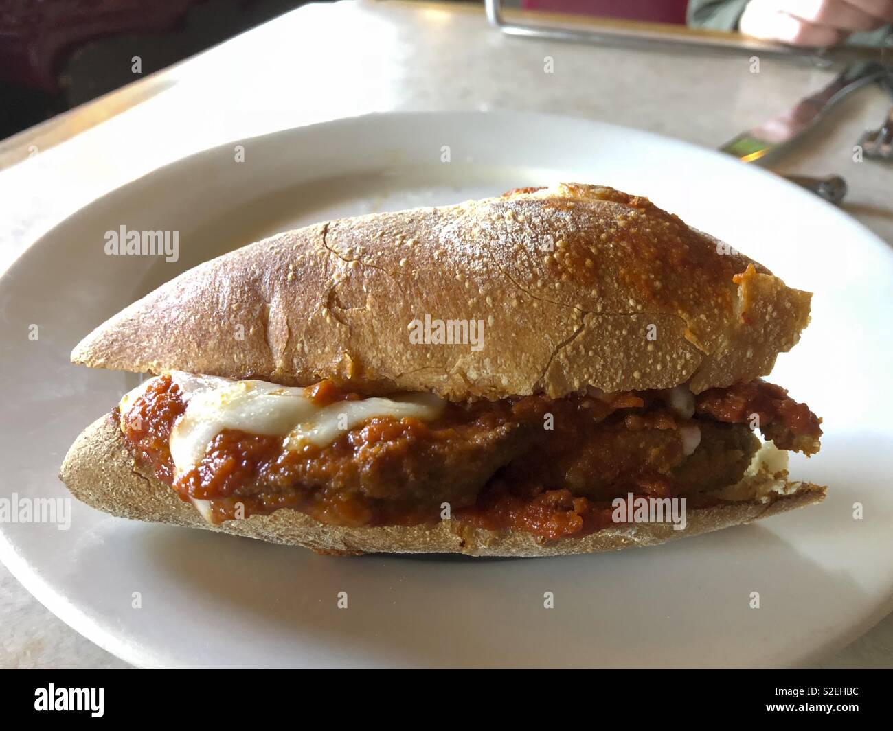 Half sandwich hi-res stock photography and images - Alamy
