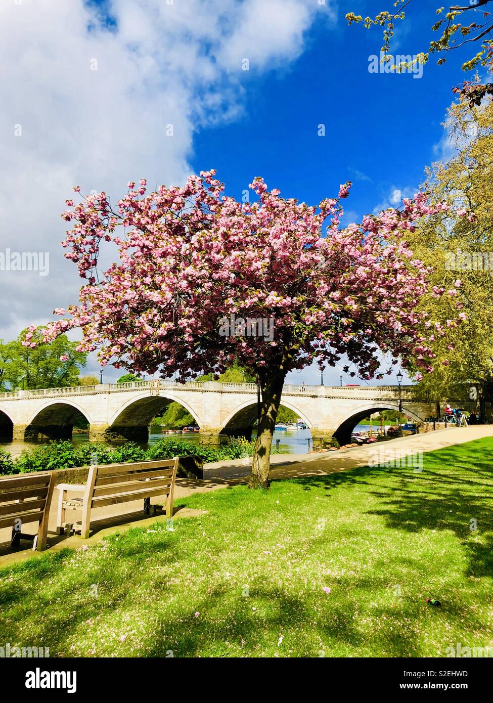 Spring in London Stock Photo - Alamy