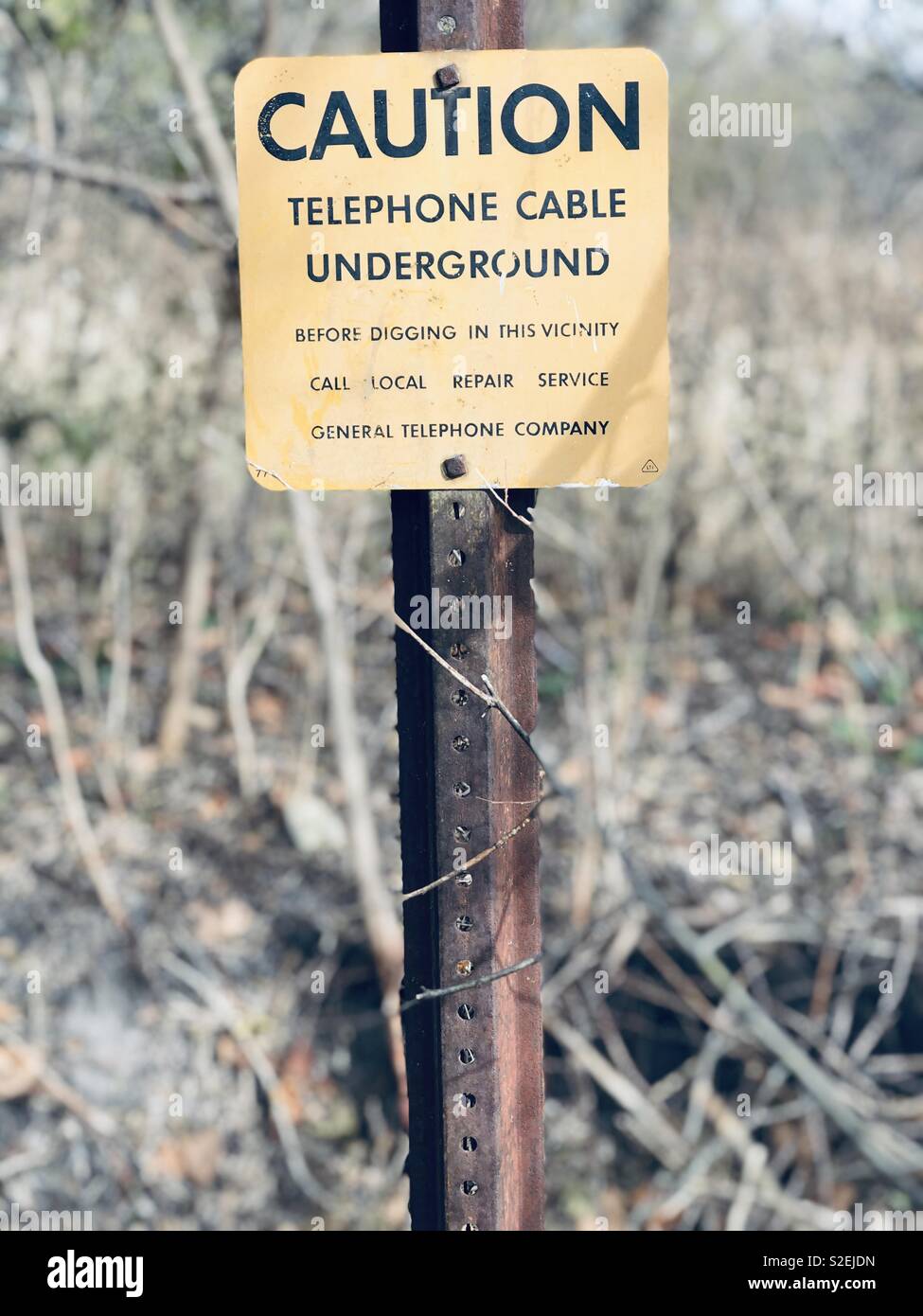 Underground cable hi-res stock photography and images - Alamy