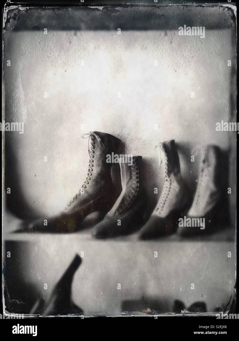 Vintage ladies shoes Stock Photo - Alamy