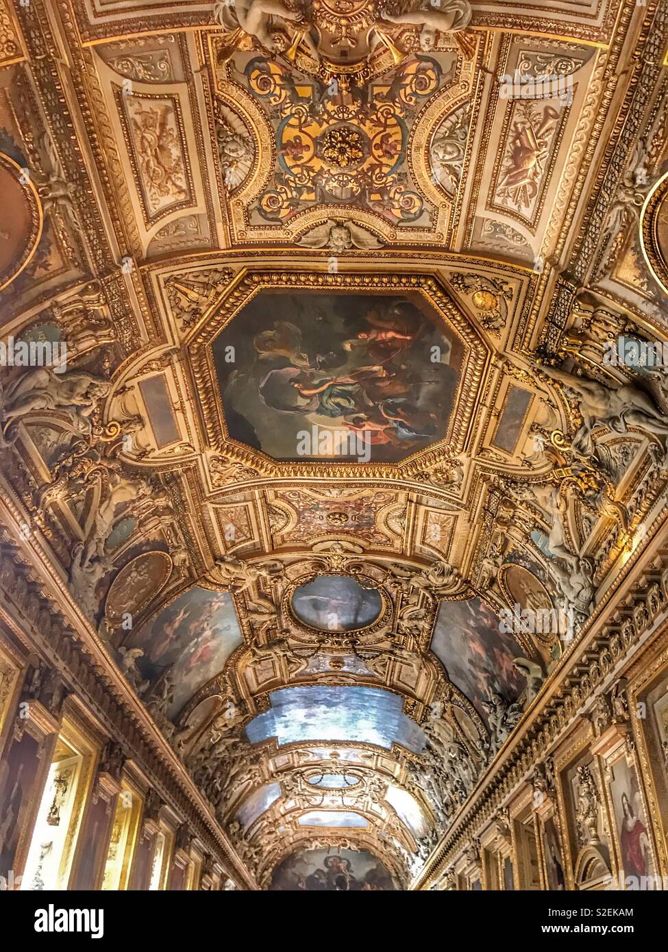 Art In The Louvre Ceiling
