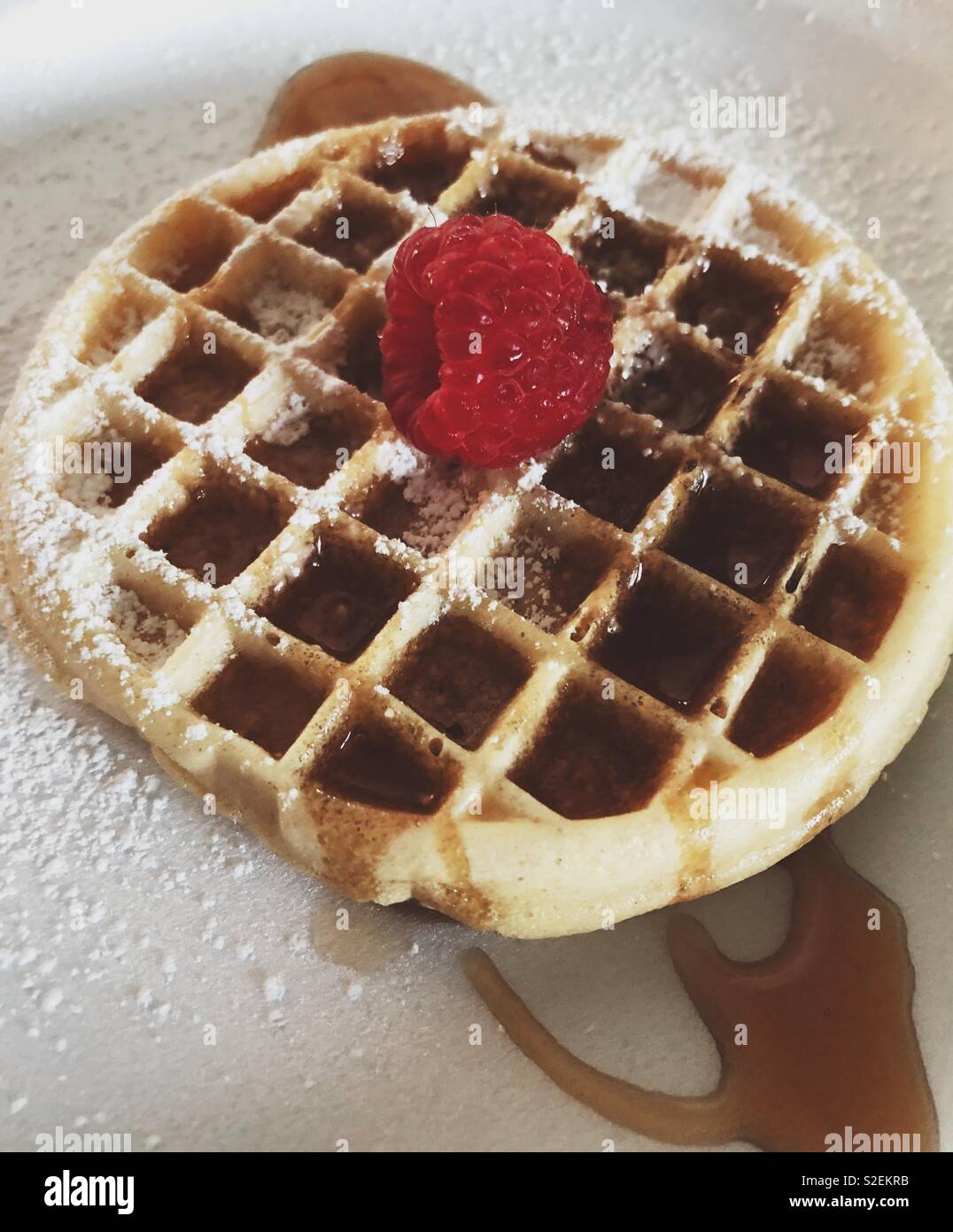Waffle syrup hi-res stock photography and images - Alamy