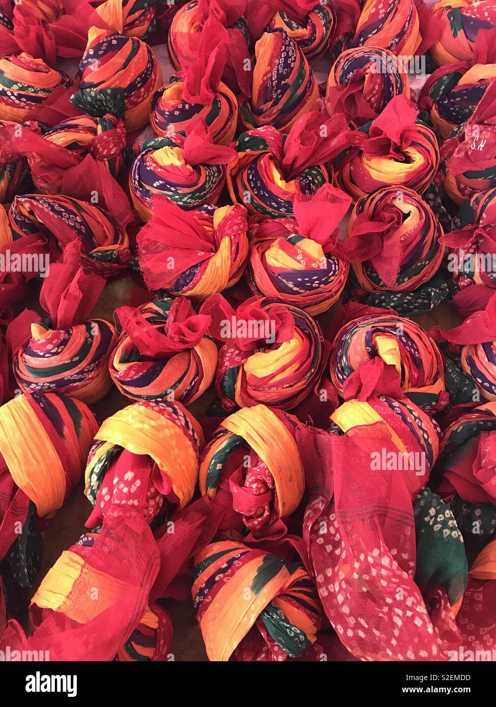 Group of Indian turban Stock Photo - Alamy