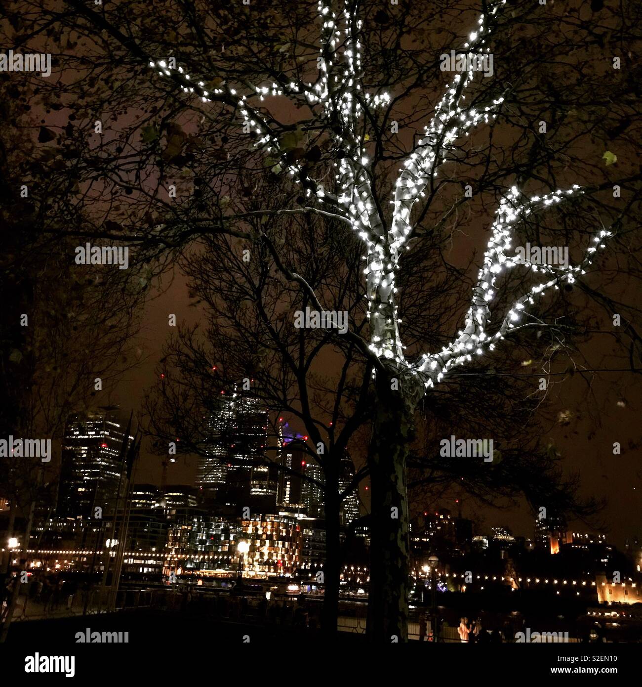 London city lights Stock Photo - Alamy