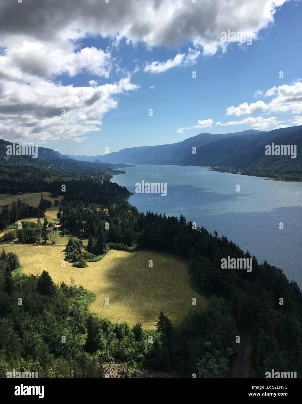 Cloud shadow over gorgeous landscape Stock Photo - Alamy