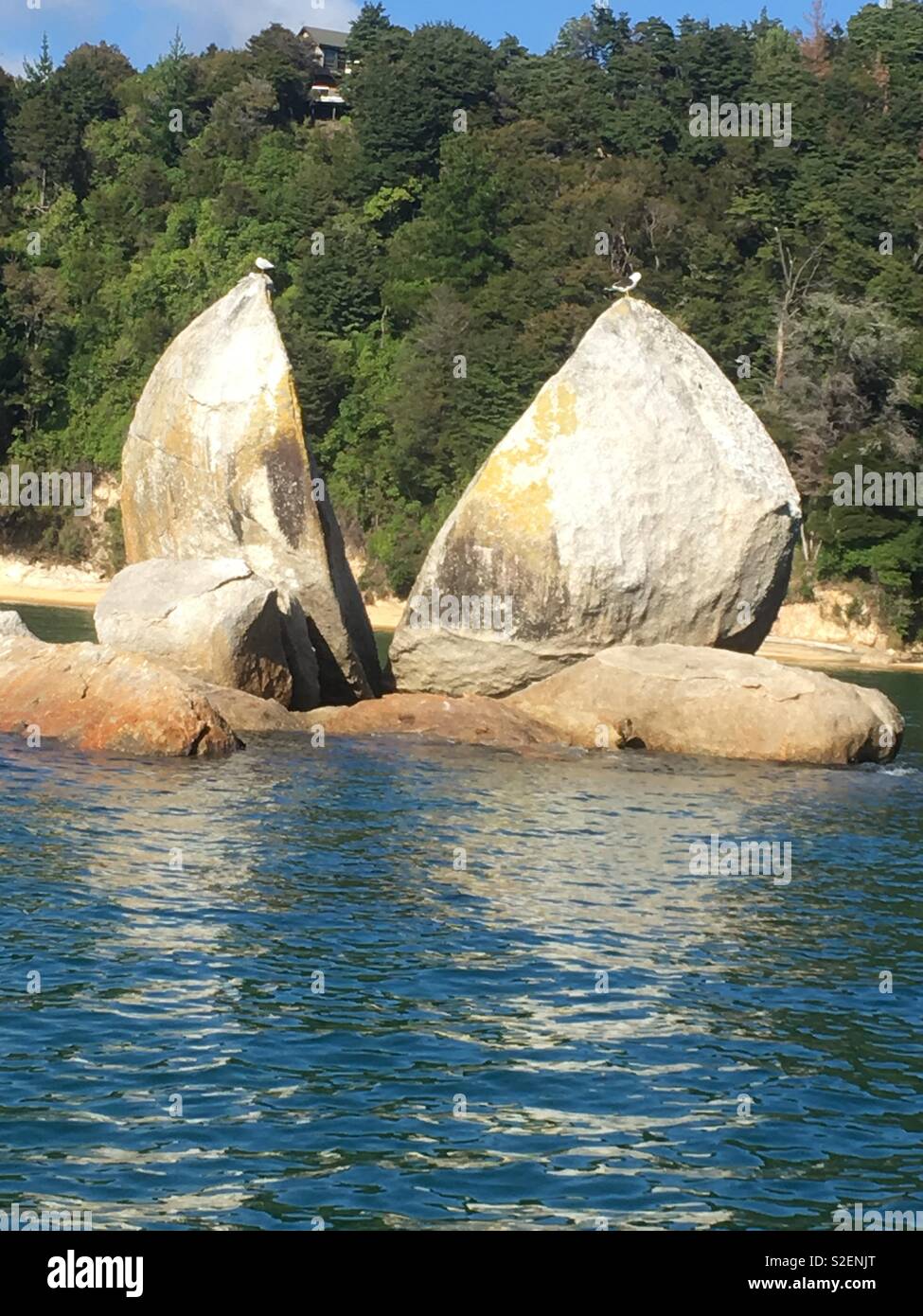Split apple rock new zealand hi-res stock photography and images - Alamy