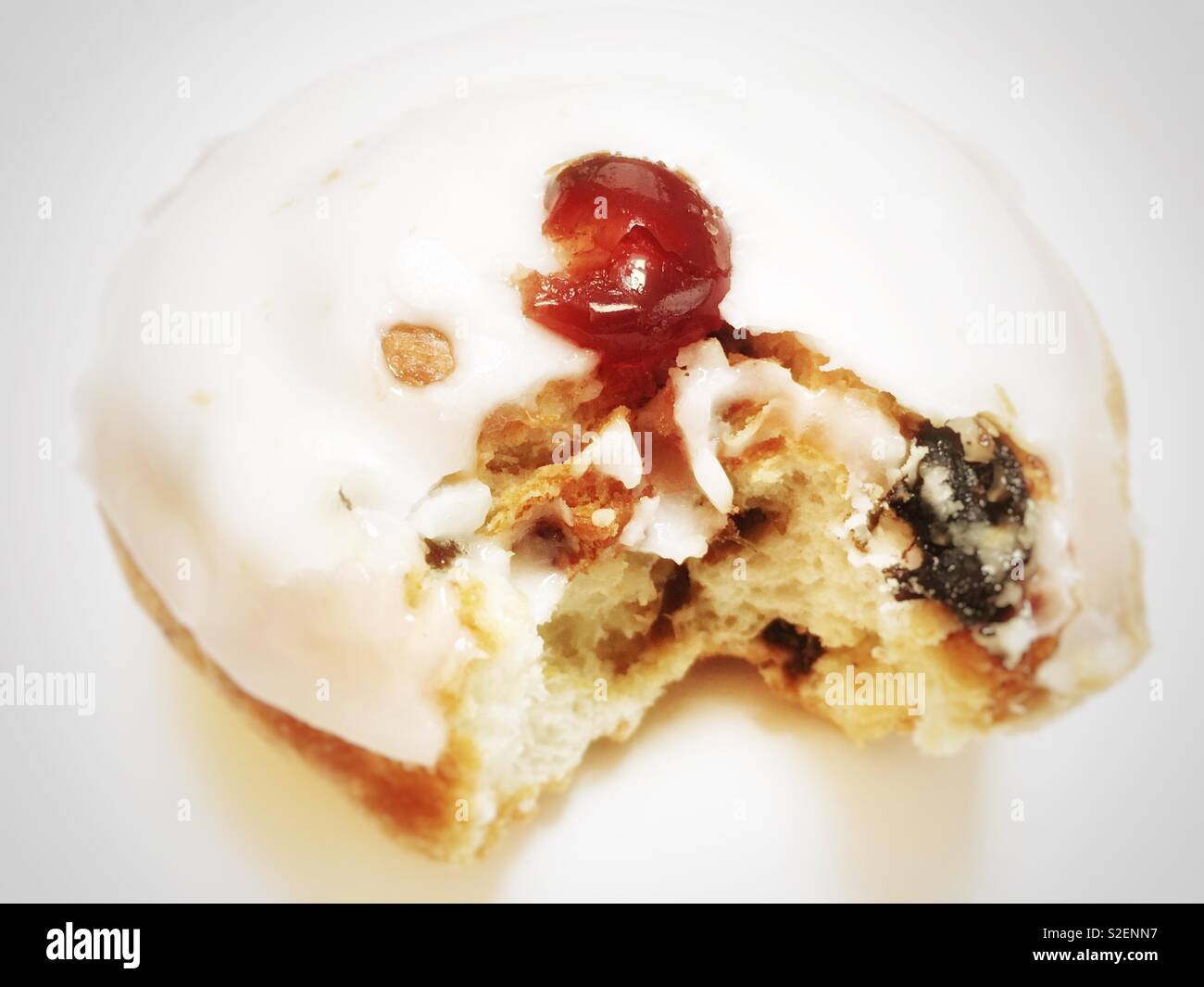 Belgian iced bun Stock Photo - Alamy