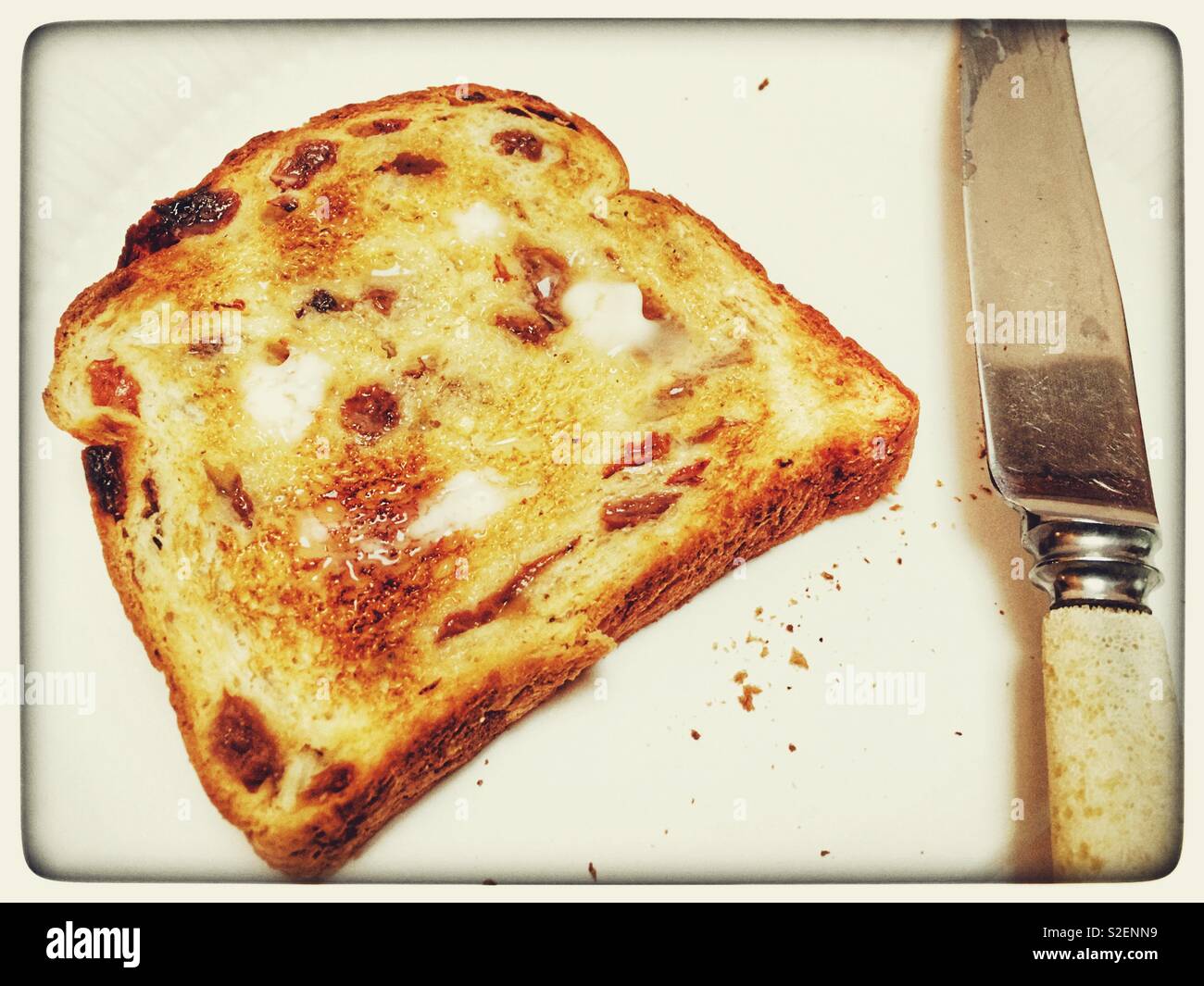 Toasted fruit bread Stock Photo - Alamy